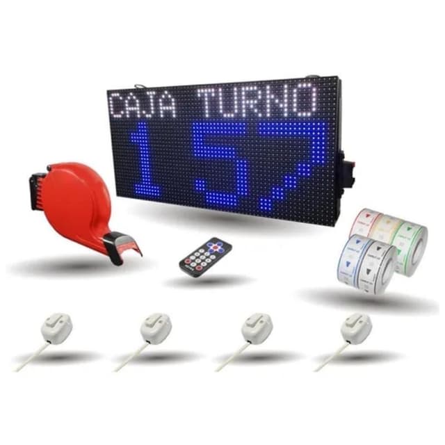 Toma turnos | iLed Display